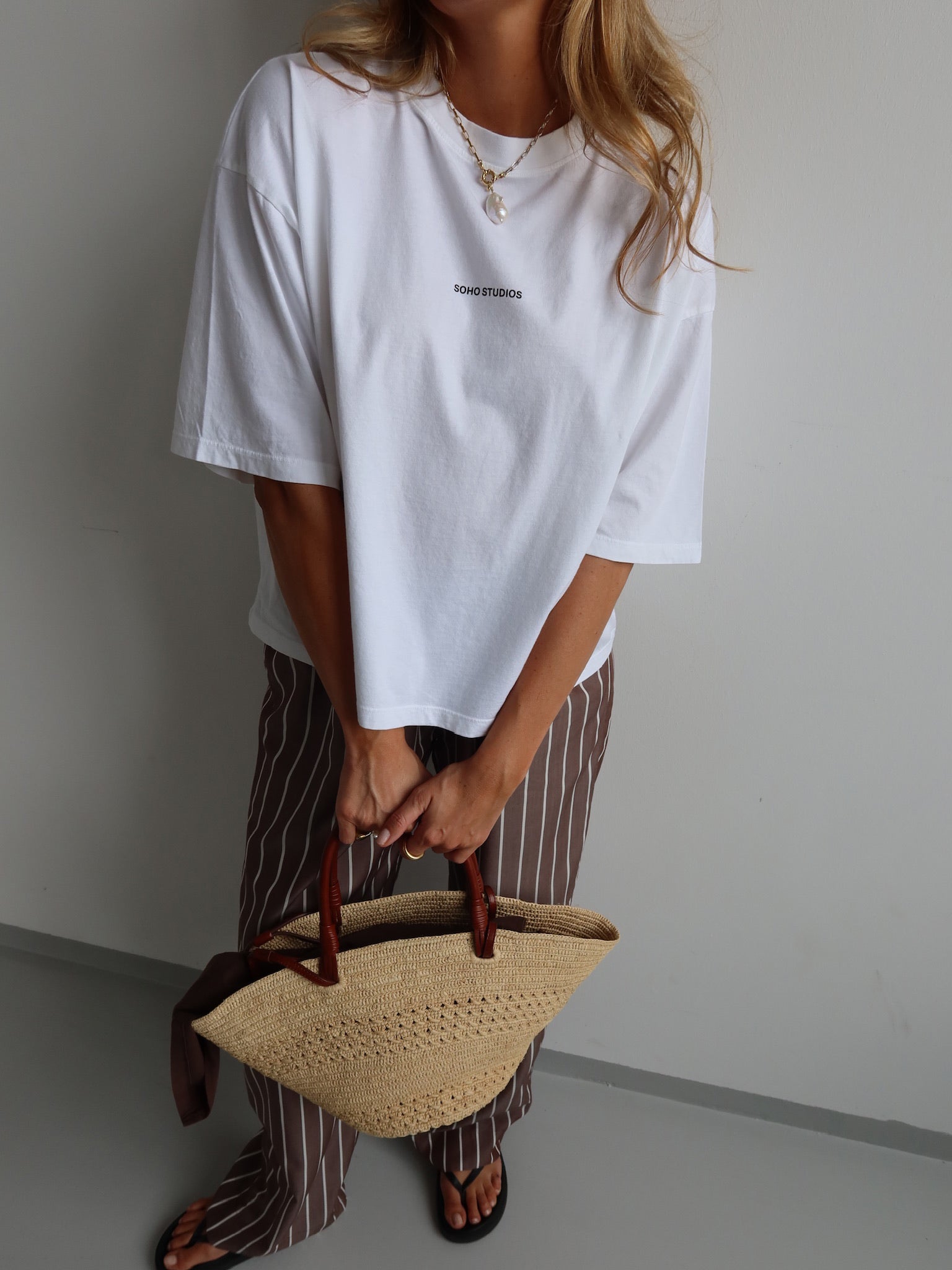 SOHO STUDIOS LUCY Heavy T-Shirt offwhite – SOHO STUDIOS